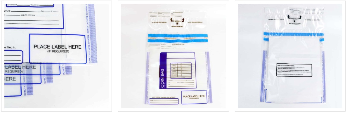 Tamper Evident Coin Security Deposit Bags – saleece